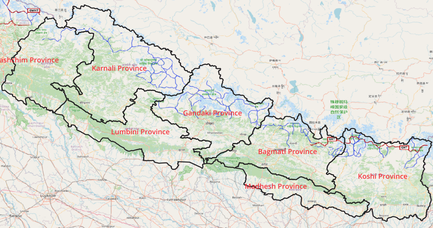Topo sheets of Nepal – UltraJourneys